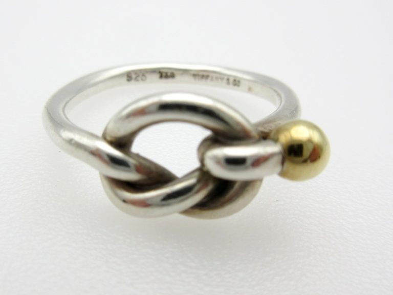 Tiffany&Co. (ティファニー) ラブノット リング 11号 SV925/K18 | 質屋の中島