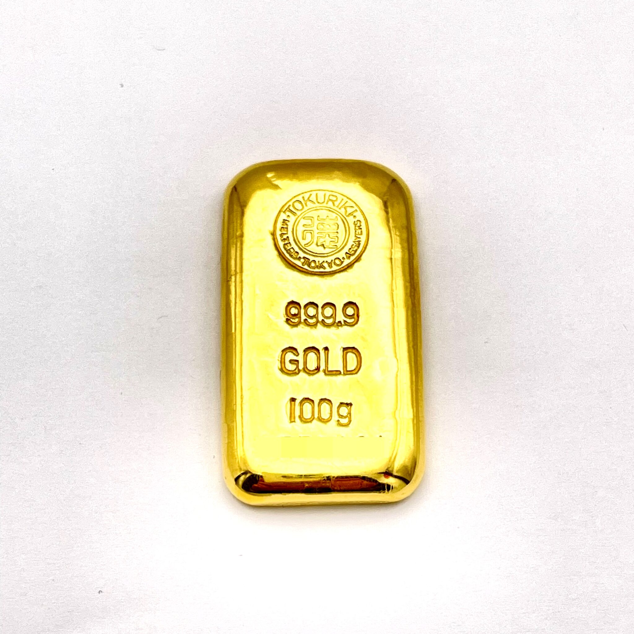 徳力本店（TOKURIKI） K24 インゴット 100g | 質屋の中島
